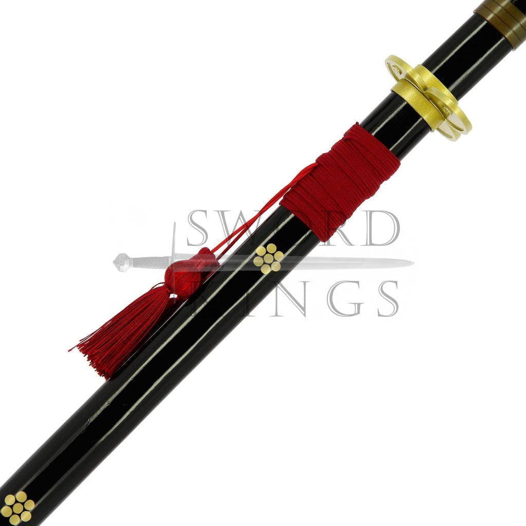 One Piece Black and Gold Roronoa Zoro’s Black “Enma Katana” - Sword Kings