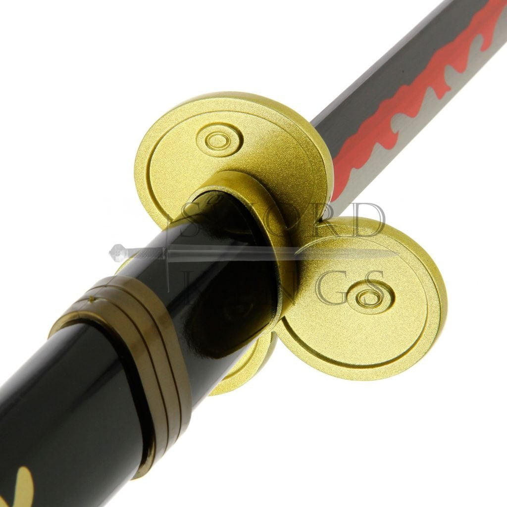 One Piece Black and Gold Roronoa Zoro’s Black “Enma Katana” - Sword Kings