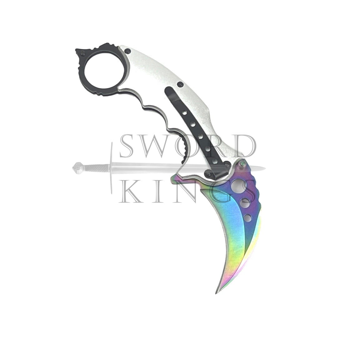 Karambit Dragon Handle Rainbow Blade - Sword Kings